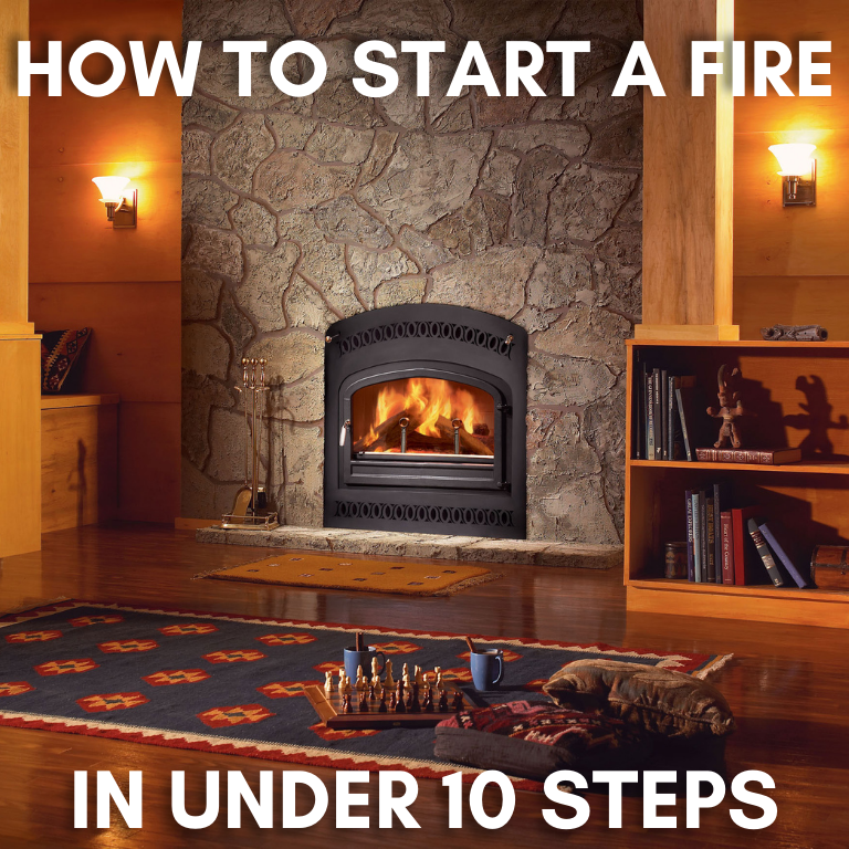 How To Start A Wood Fireplace in Under 10 Steps – Barbecues Galore