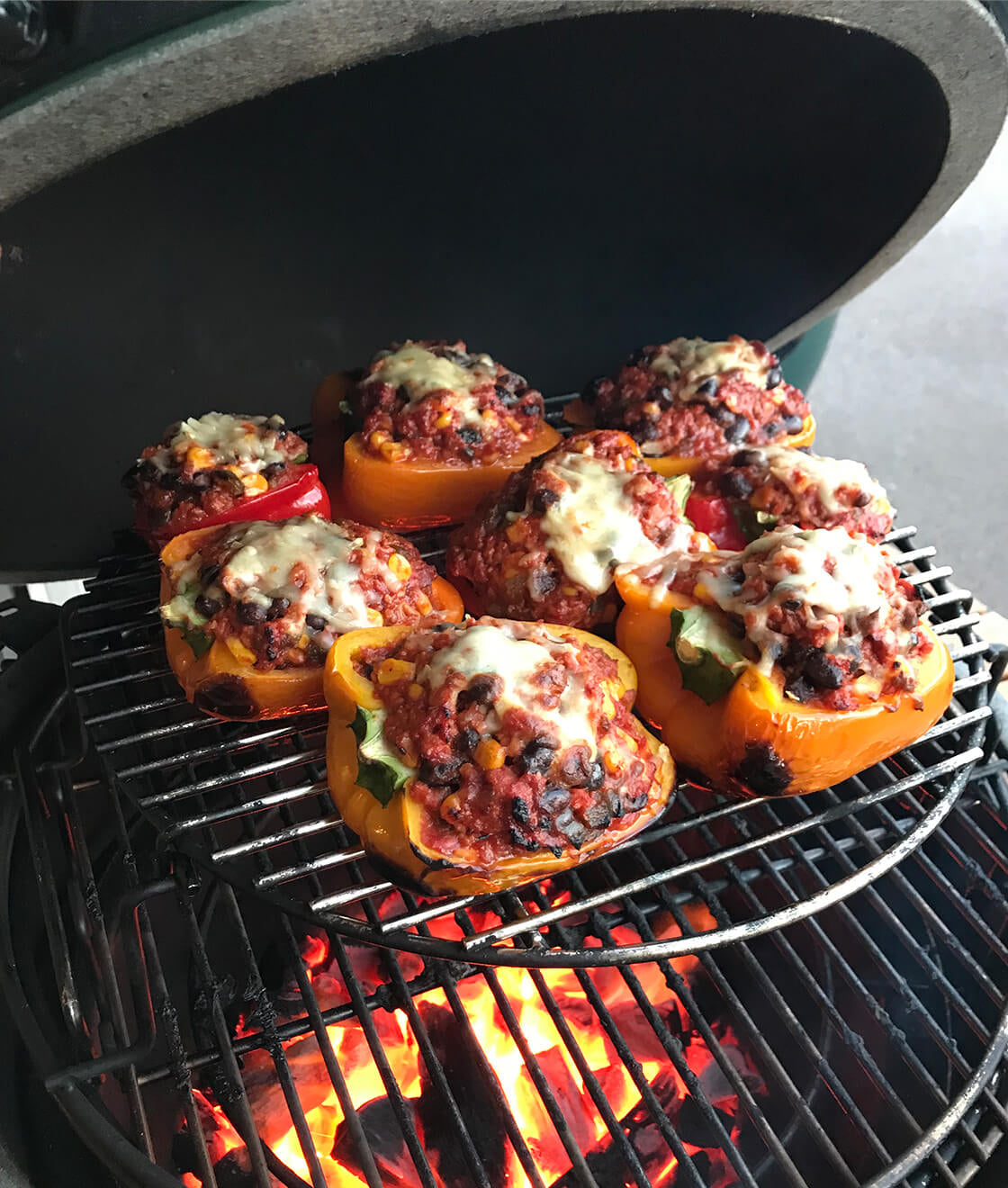 Char-Grilled Stuffed Peppers Recipe – Barbecues Galore