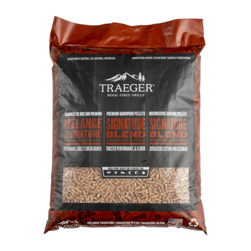 Traeger Pellets Signature Blend - 20lbs – Barbecues Galore