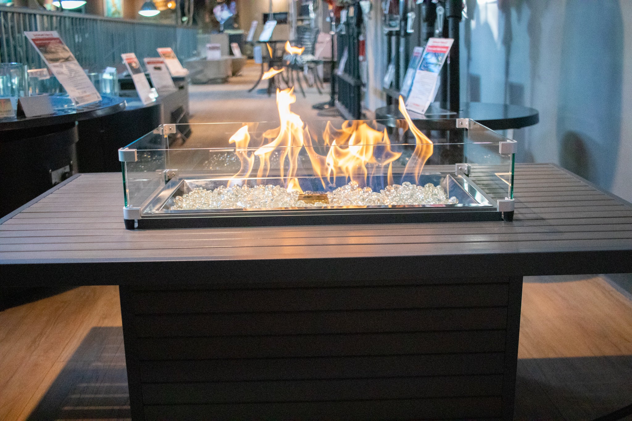 Outdoor Great Room Brooks Fire Table - Barbecues Galore