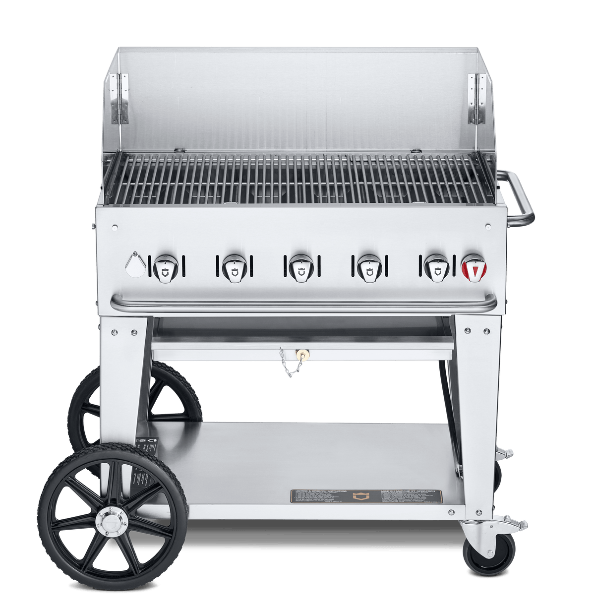 Crown Verity Mobile Grill Wind Guard Pkg Barbecues Galore